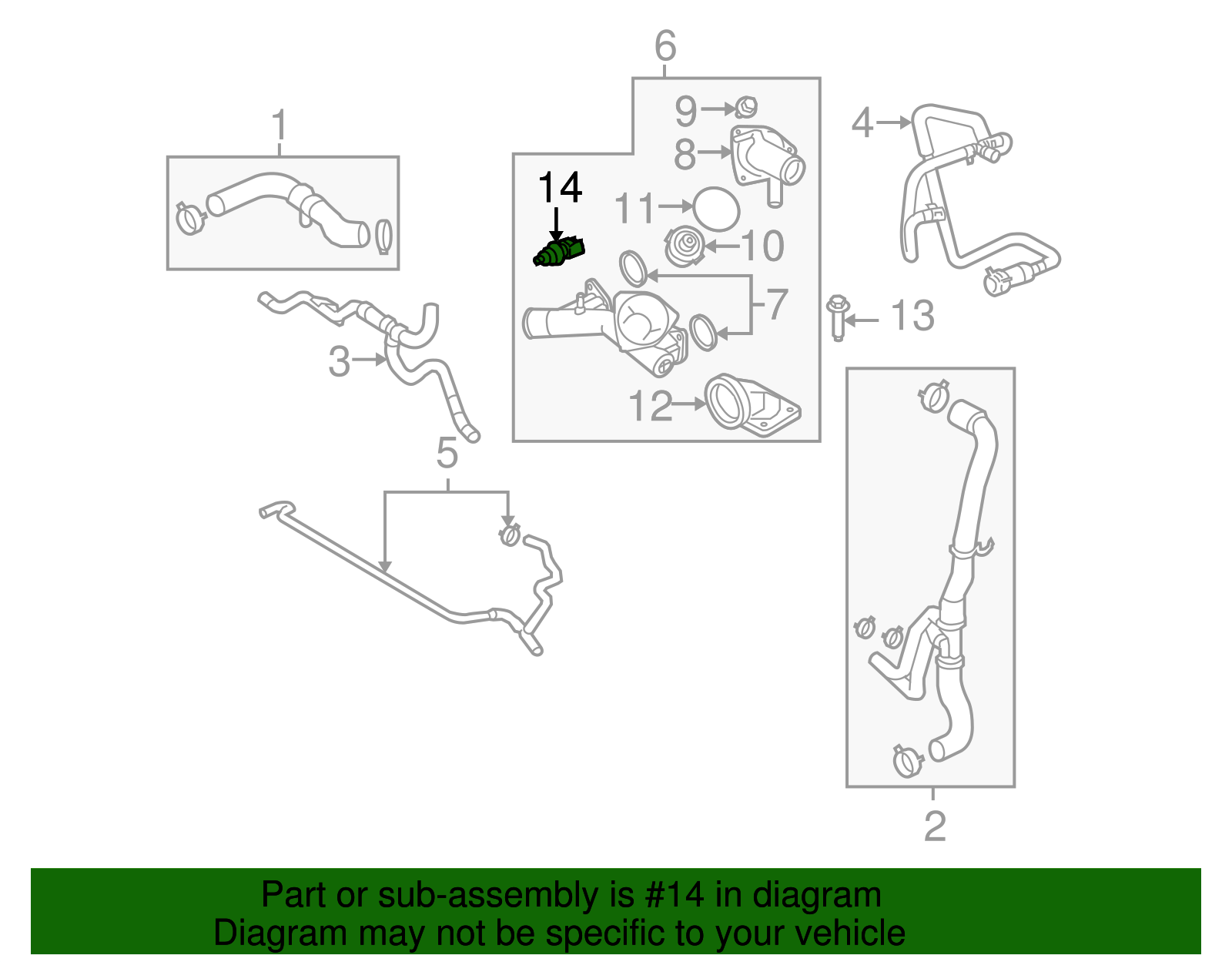 2005-2009 Land Rover Temp Sensor 4603183 | OEM Parts Online
