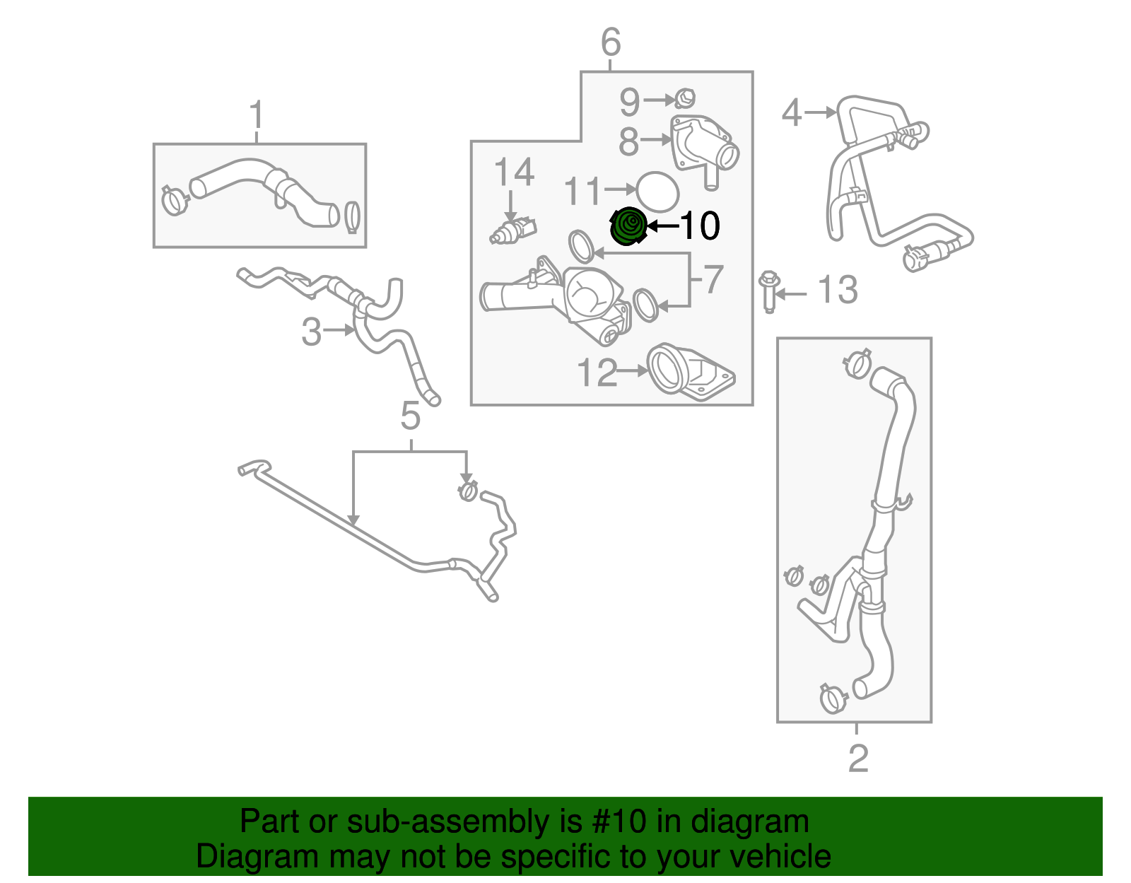 LR005765 - Thermostat - 2005-2009 Land-Rover | Land Rover Lake Bluff