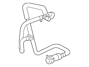 LR006158 - By-Pass Hose 2005-2009 Land Rover | Land Leaping Genuine ...