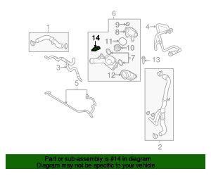 2005-2009 Land Rover Temp Sensor 4603183 | OEM Parts Online