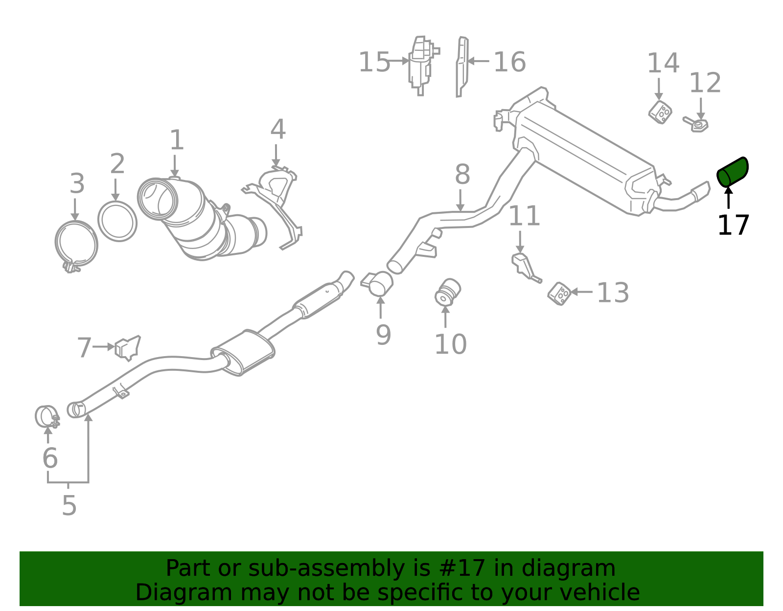 18-30-8-679-075 - Tailpipe Extension 2019-2025 BMW | BMW Auto Parts ...