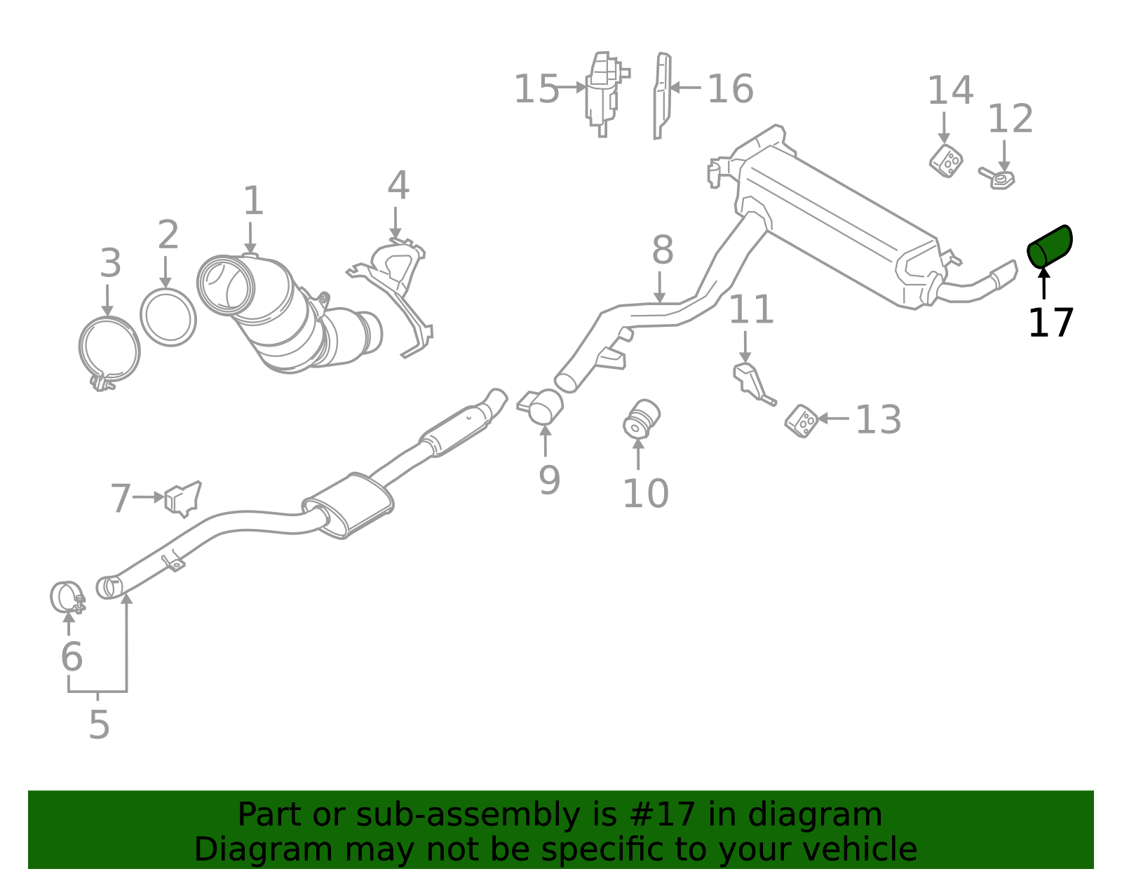 2019-2025 BMW 2019-2024 BMW - Tailpipe Extension 18-30-8-679-075 | BMW Parts Wholesale