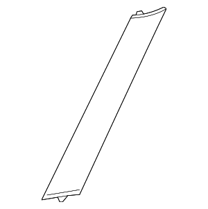 2017-2024 Nissan Armada Pillar Molding 76837-6JK0A | Nissan Parts Plus