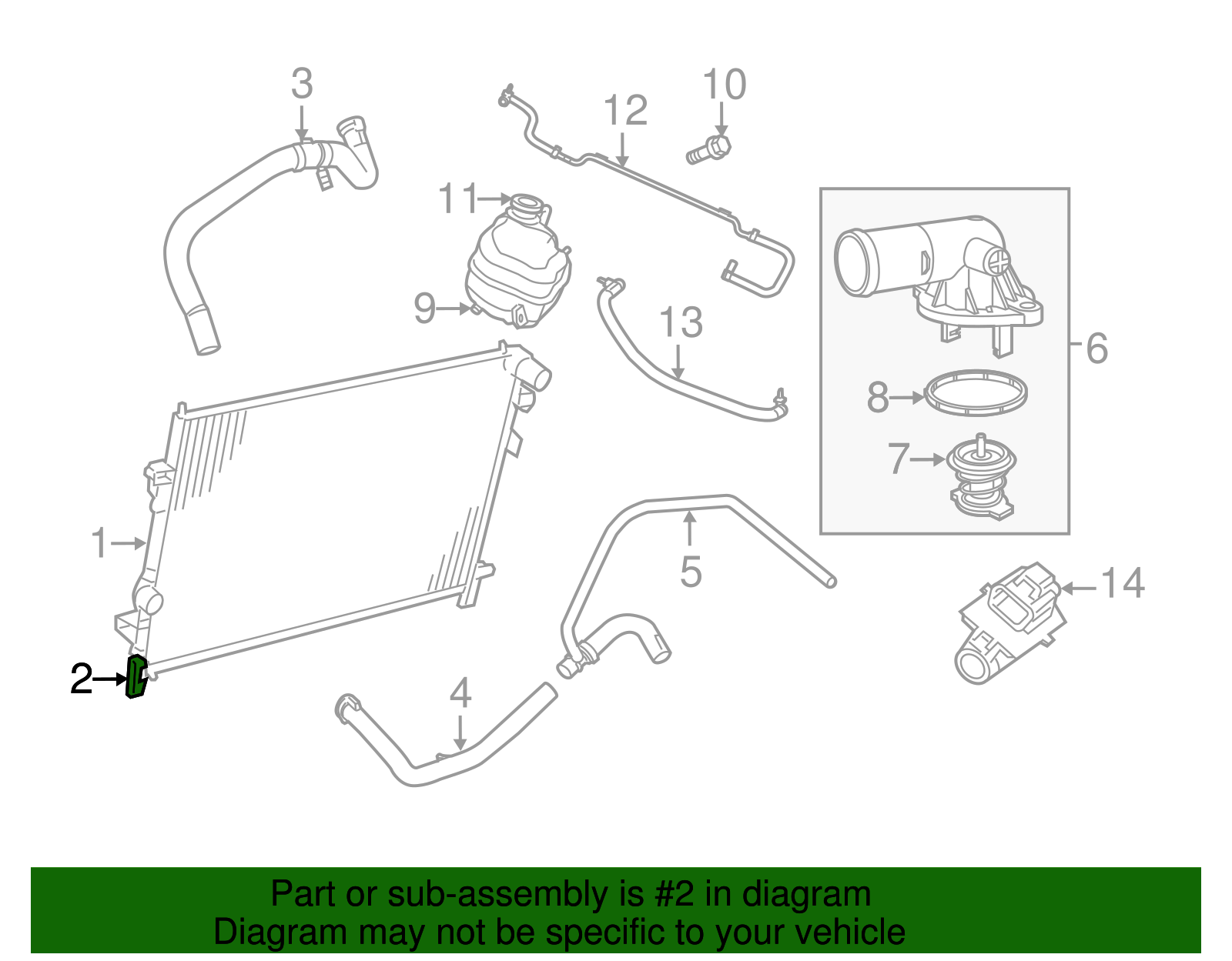 2009-2020 Dodge Journey Draincock 68046360AA | Mopar Parts Canada