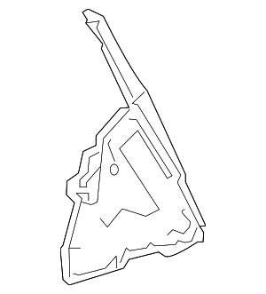 2018-2022 Honda Accord Rear Insulator 74693-TVA-A00 | Honda Parts Hub