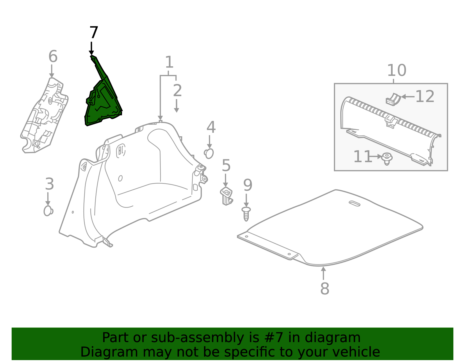74643-TVA-A00 - Rear Insulator 2018-2022 Honda Accord | Honda Parts Online