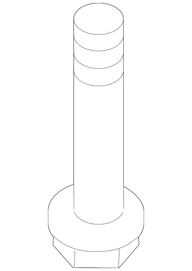 MU000760 - Suspension Control Arm Bolt 2007-2025 Mitsubishi ...