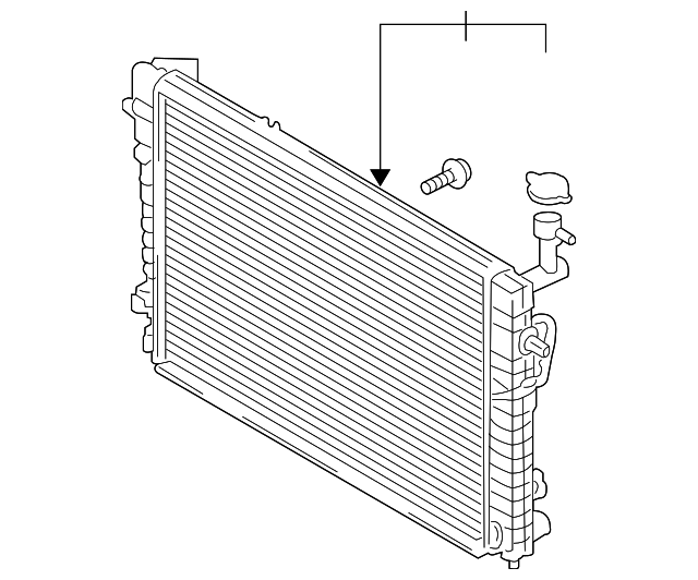 253102e800 - Kia Radiator Assembly 2005-2008 Kia Sportage | Performance ...