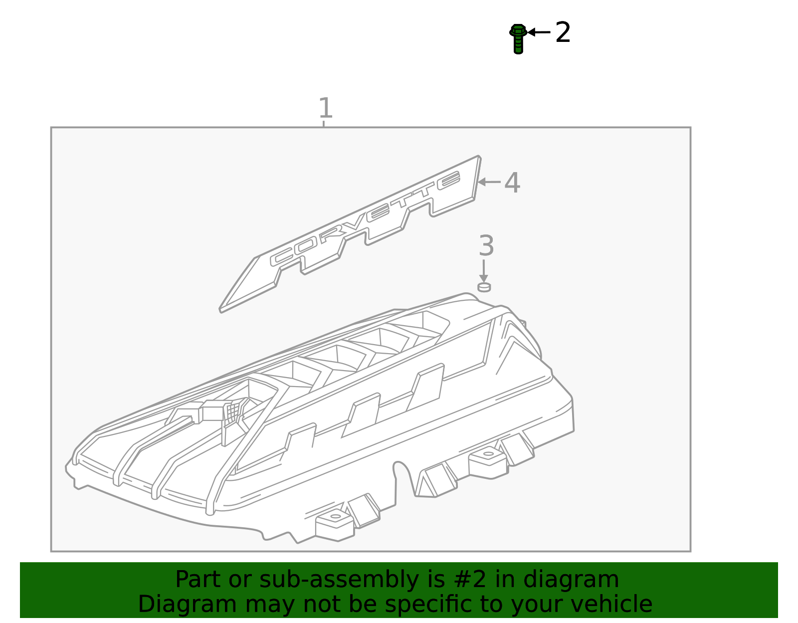 2020-2025 Chevrolet Corvette Intake Manifold Cover Bolt 11602424 | GM ...