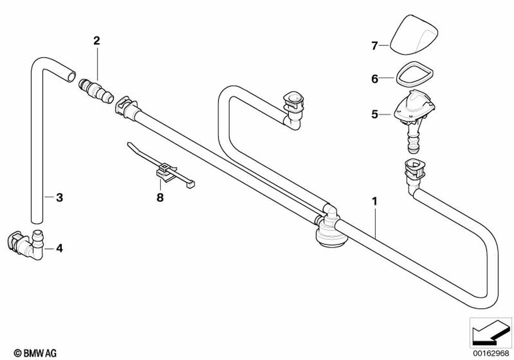 61677179467 - BMW Left Base Performance Auto Parts