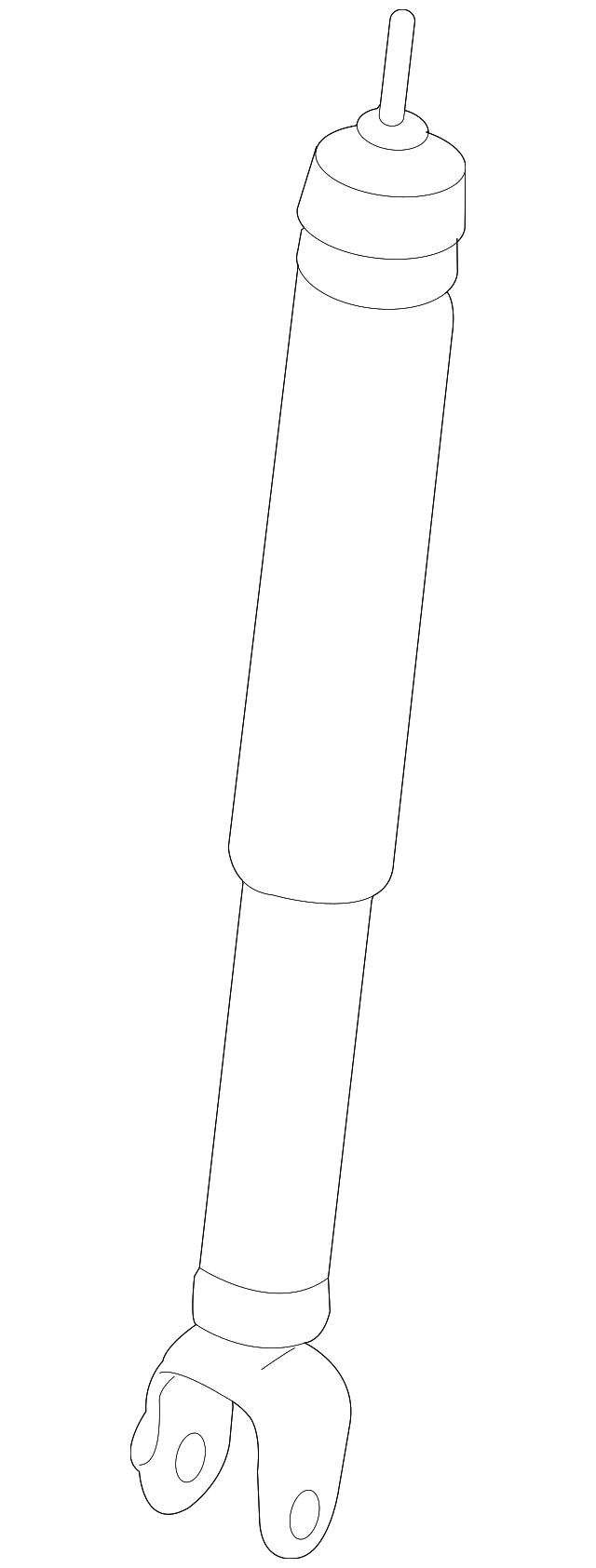 2013-2019 Ford Flex | Shock Absorber | DA8Z-18125-B | Walls' Ford Parts