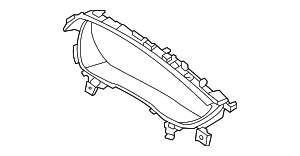 Hyundai - 84830-AR100-4X - Cluster Bezel - 2022-2025 Genesis | OEM ...