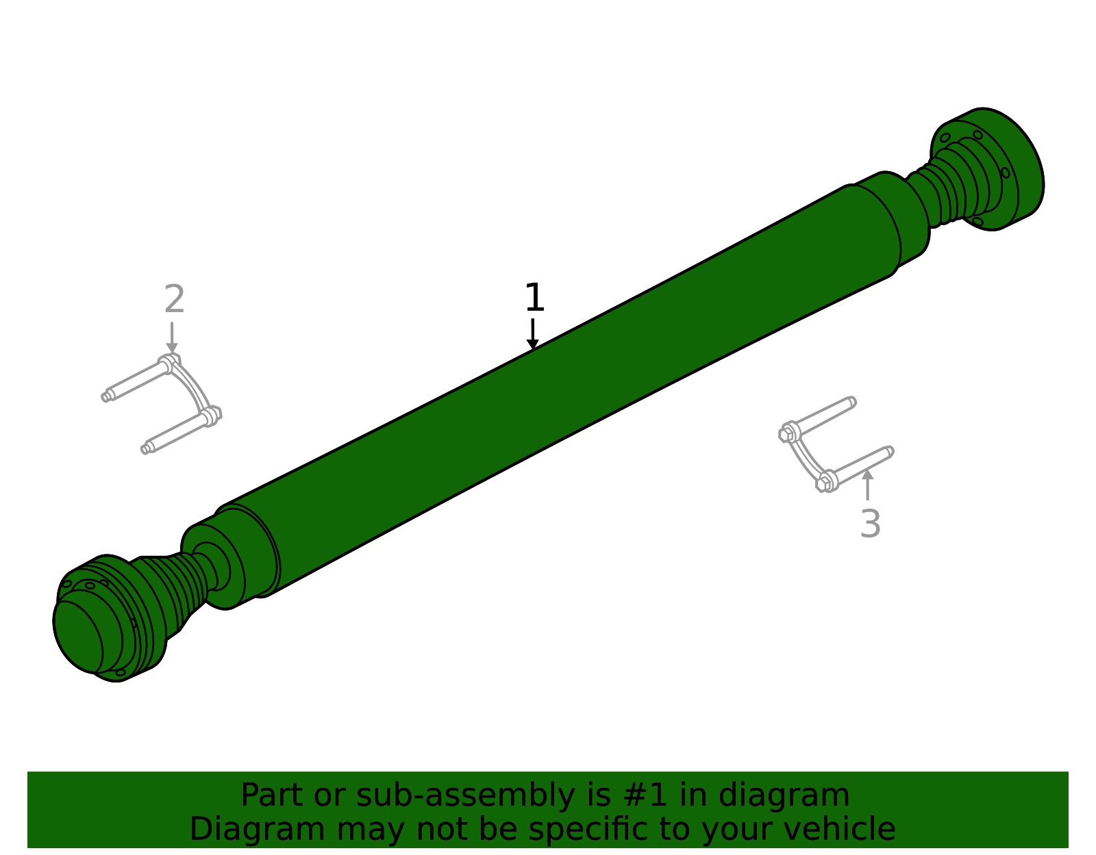 KR3Z-4602-A - 2020-2022 Ford Mustang - Drive Shaft Assembly | Dealer ...