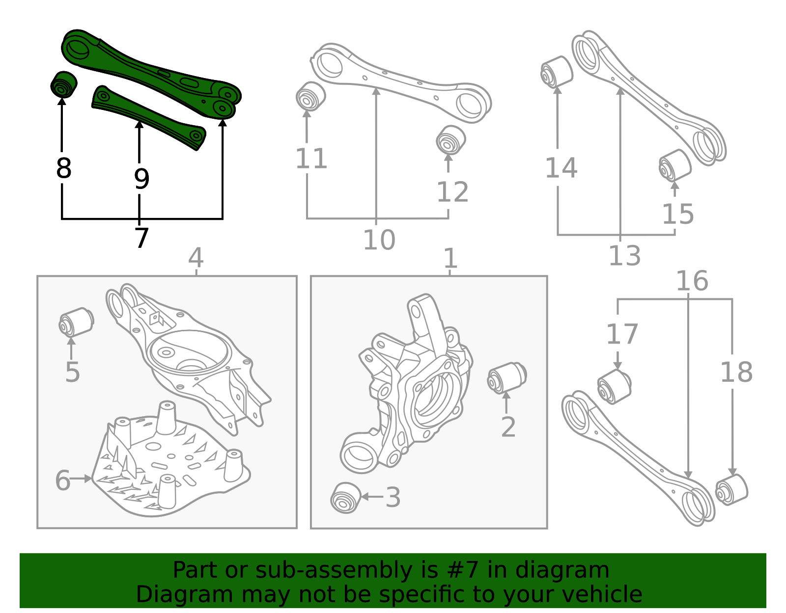 55271-AR000 - High-Quality Suspension Control Arm for 2022-2026 Genesis ...