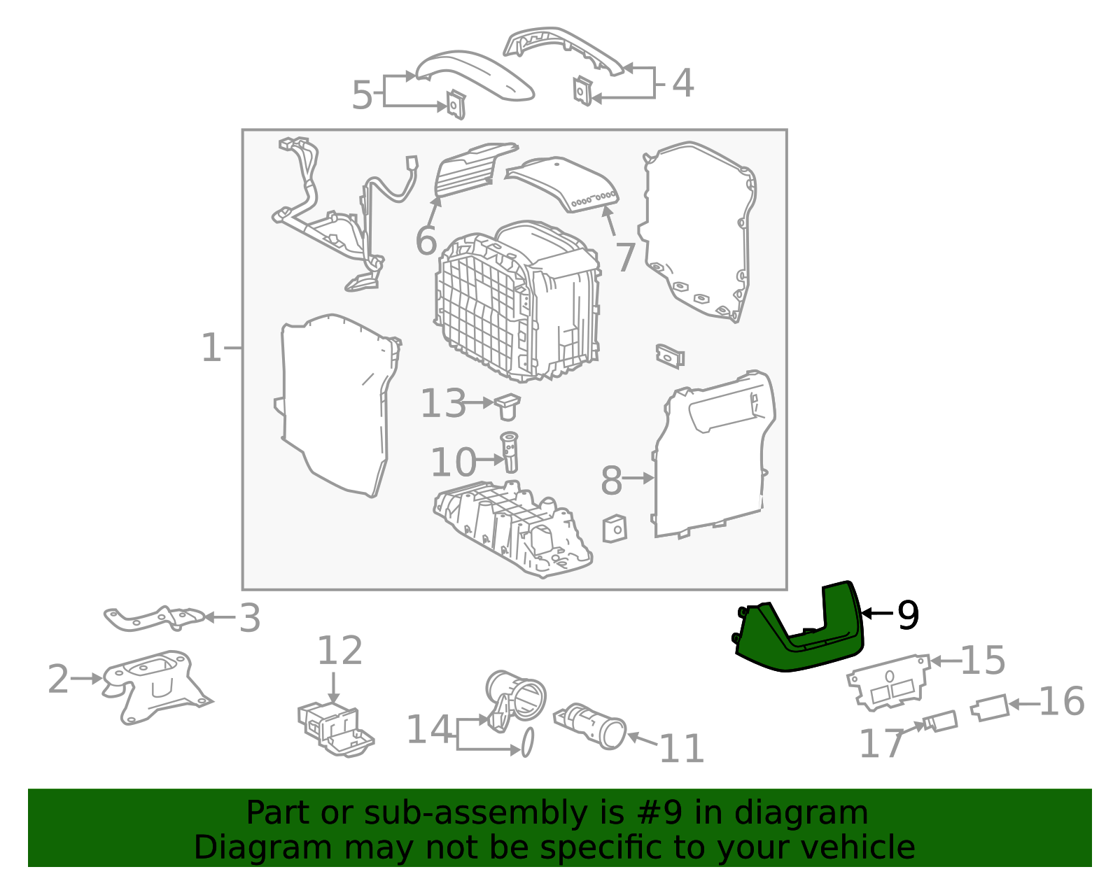 Console Compartment - Interior Storage Bin OEM | AutoNation Parts