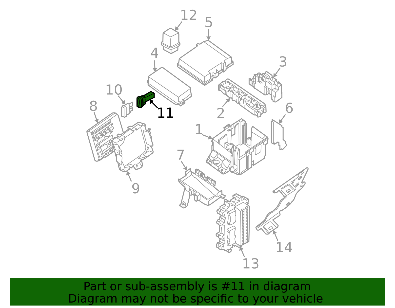 24370-C9902 - 2005-2023 Nissan - Fusible Link | Anicra Nissan Parts