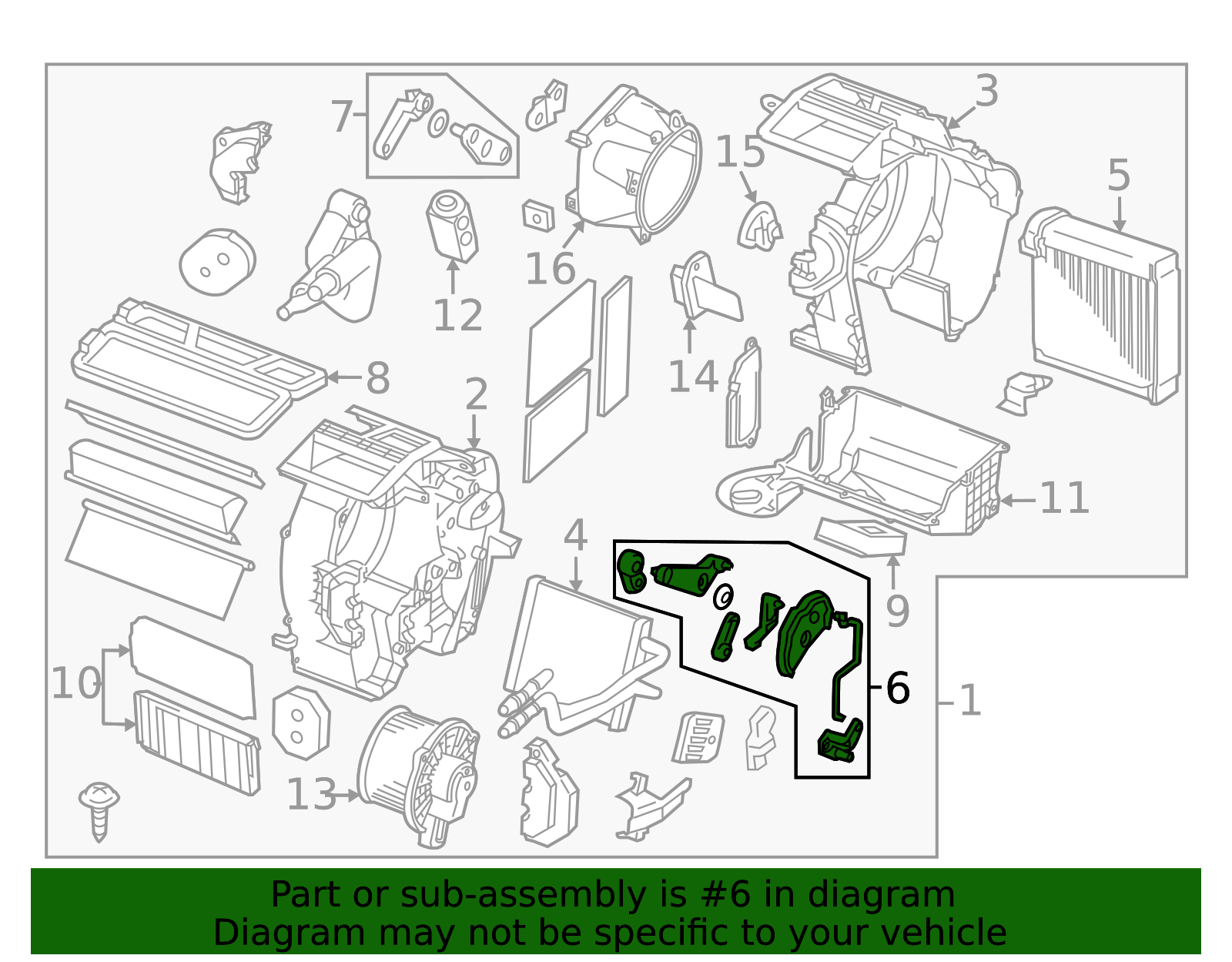 2011-2014 Mazda 2 | Linkage Assembly | D651-61-A30 | Mazda Online Parts