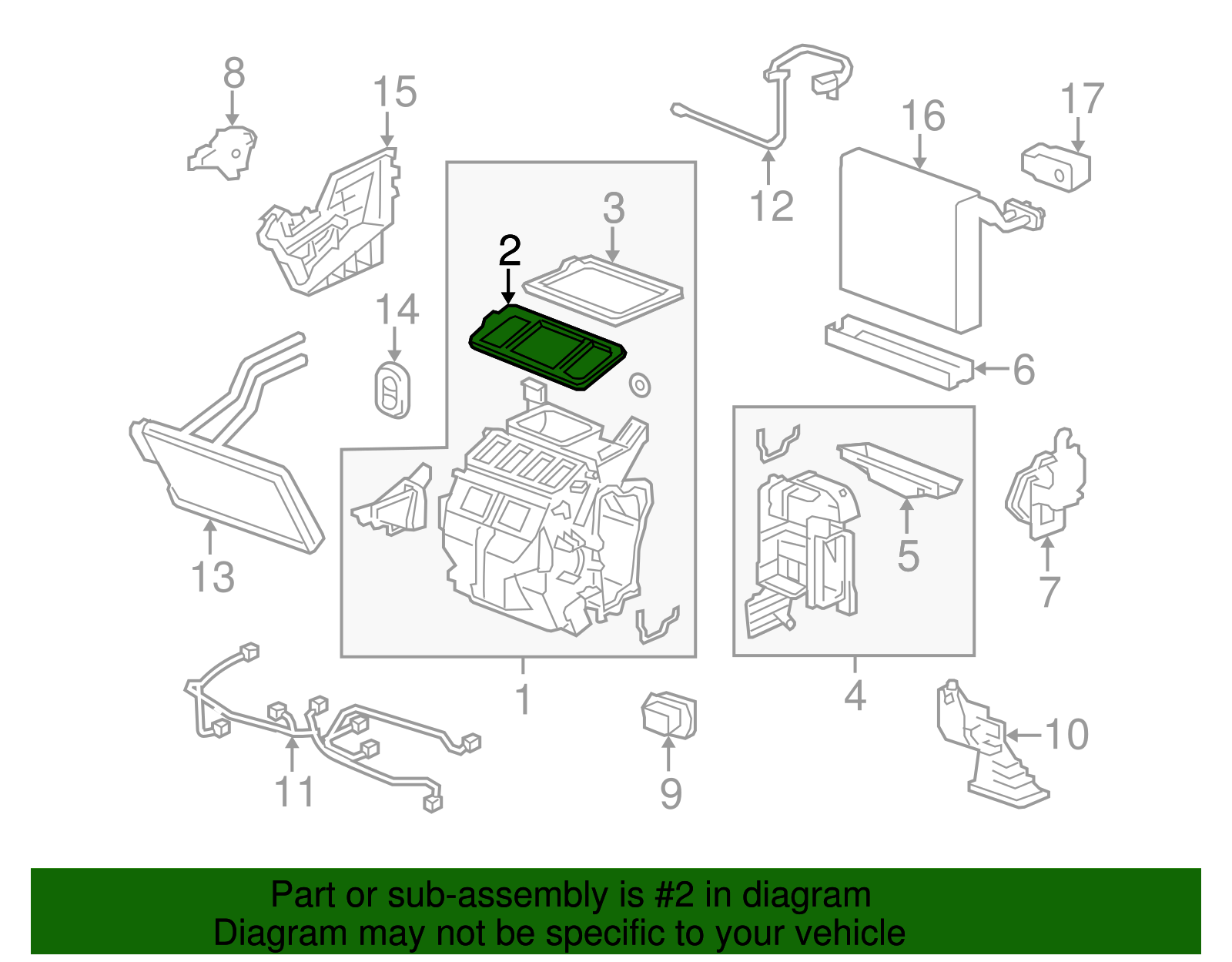79103-SNA-A01 - Front Seal 2006-2011 Honda Civic | Honda Parts Online