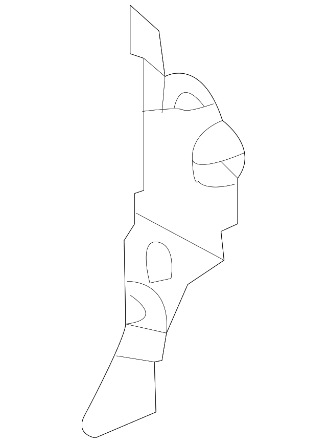 2020-2025 Toyota Corolla Trough Inner Reinforced 61627-02150 | Toyota ...