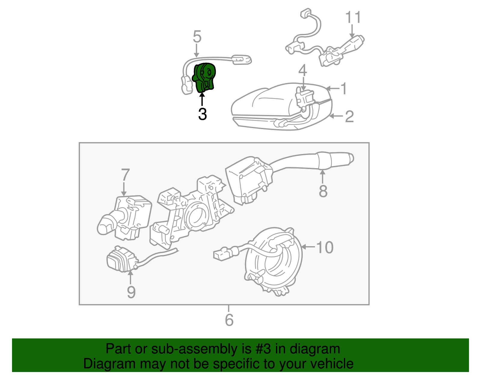 84450-12200 - Ignition Switch 1997-2010 Lexus | Longo Lexus Parts