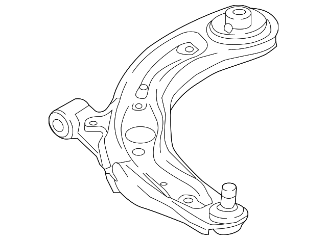 2016-2018 Toyota Lower Control Arm 48069-WB001 | Toyota Parts Center