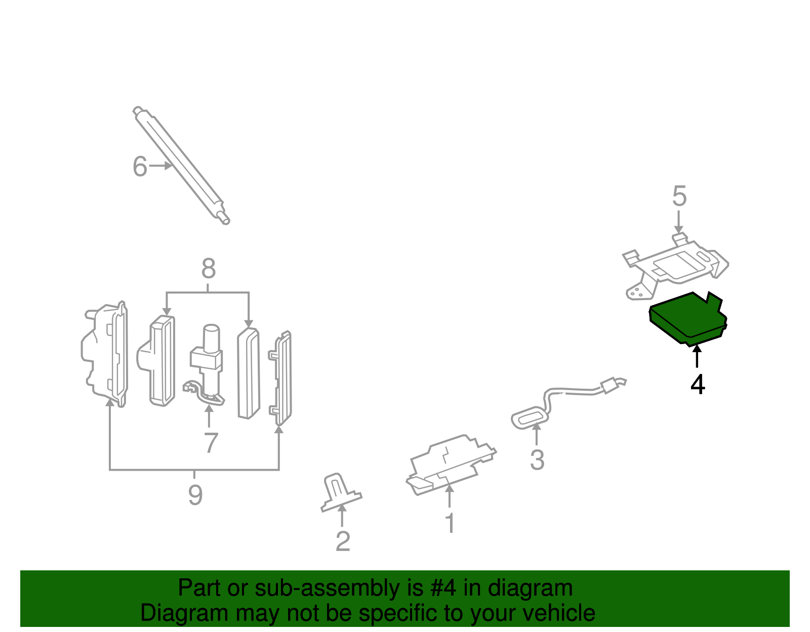 2010-2017 GM Accessory and Liftgate Control Module 20837686 | Capital ...