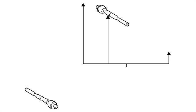 D8E21-1JA0A - Inner Tie Rod - 2011-2017 Nissan Quest | Nissan OEM Parts ...