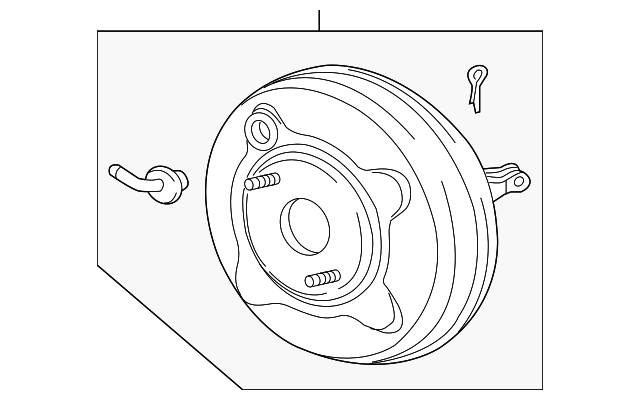 2011-2015 Mitsubishi Lancer Brake Booster 4630A299 | Mitsubishi Parts ...