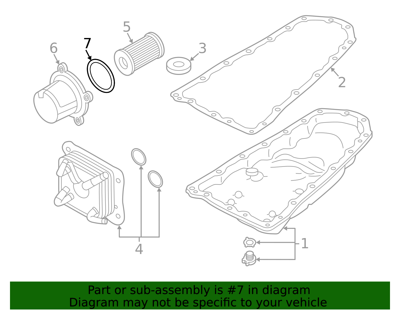 31526-3VX0A - Filter Cover Seal 2019-2025 Nissan Altima | Official ...
