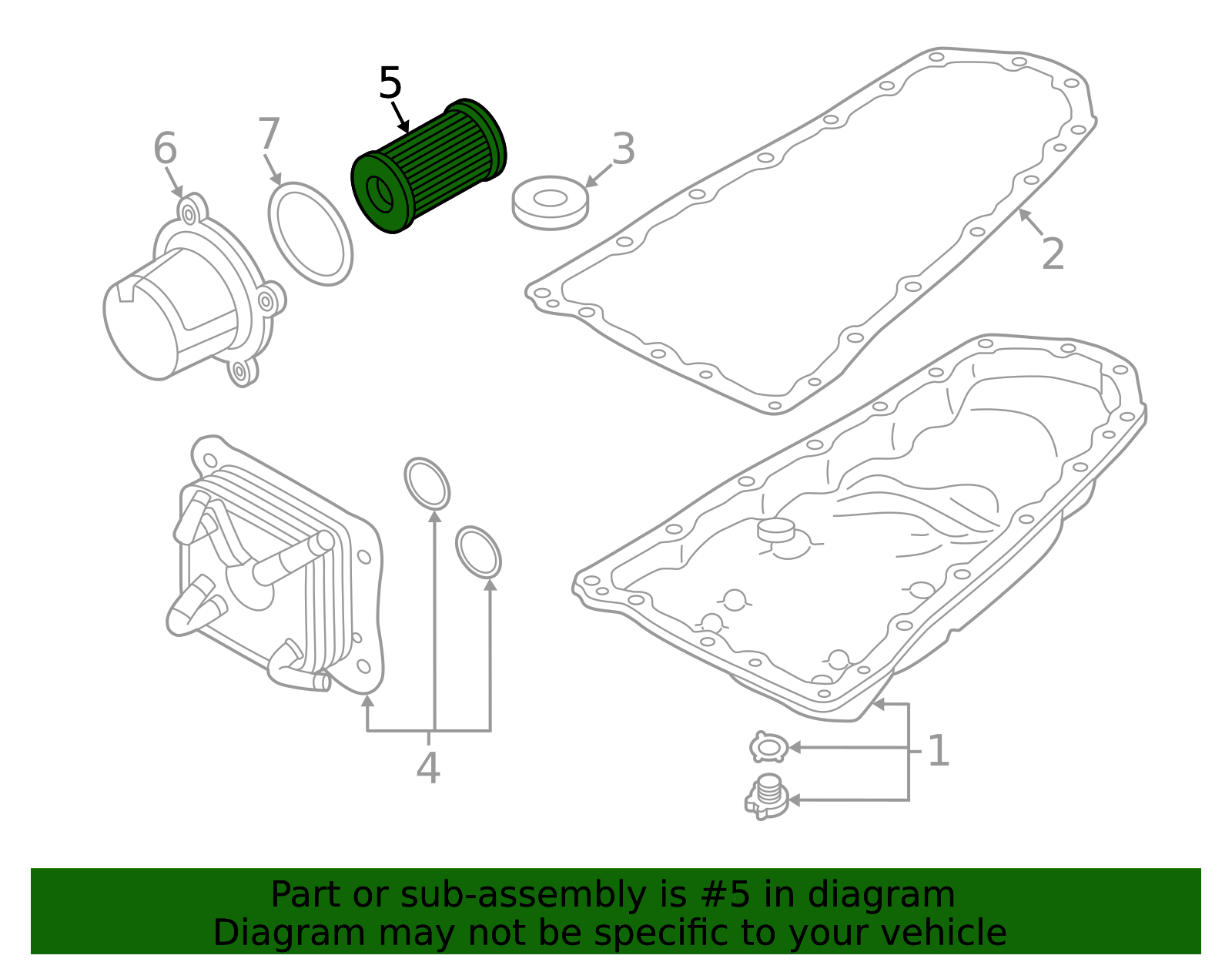 2020-2025 Nissan Transmission Oil Filter 31728-28X0C | Parts for Nissans