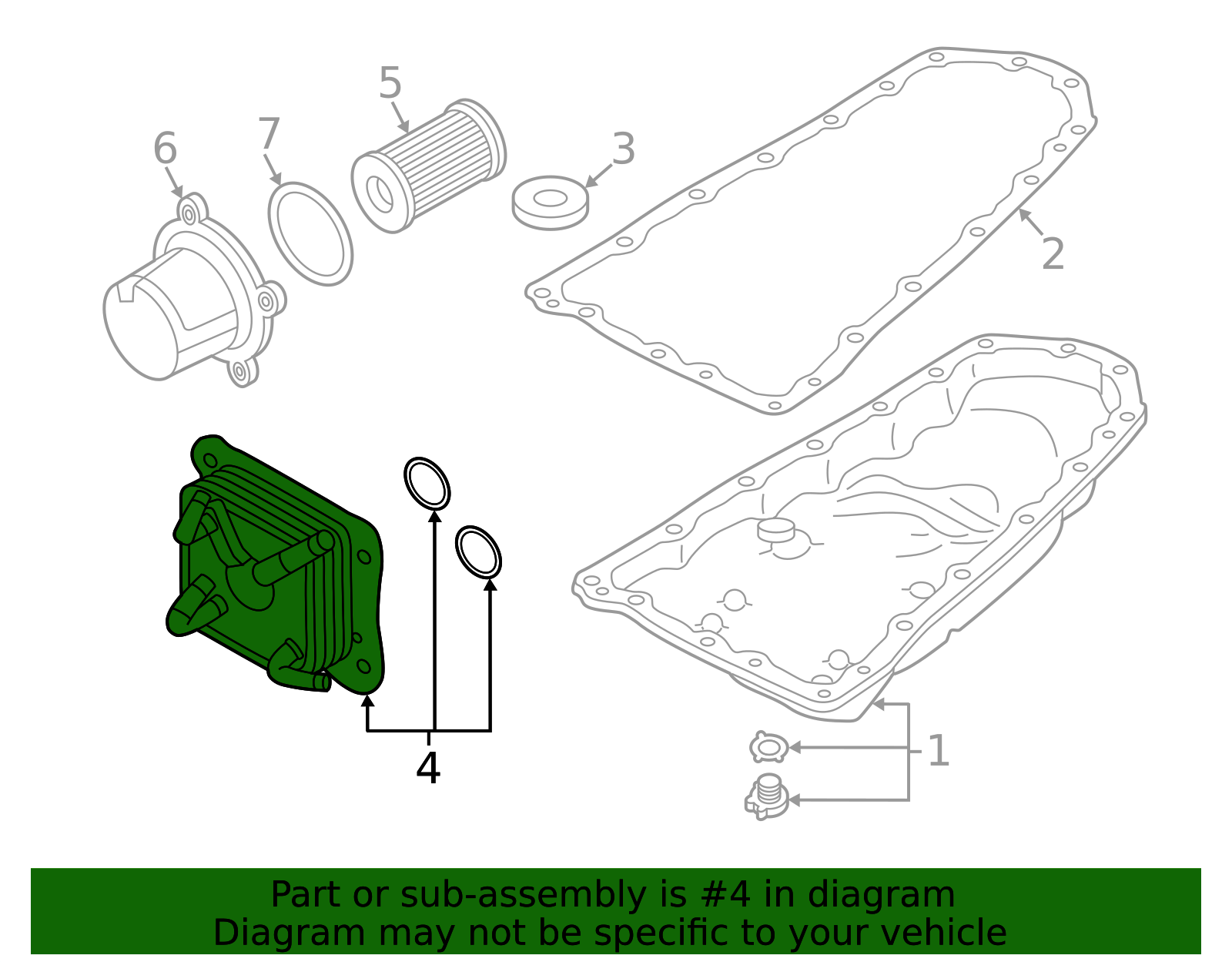 2019-2025 Nissan Oil Cooler 21606-28X0C | Bill Kay Nissan Parts