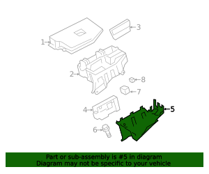 OEM Fuse Box Cover - Electrical System Protection | AutoNation Parts