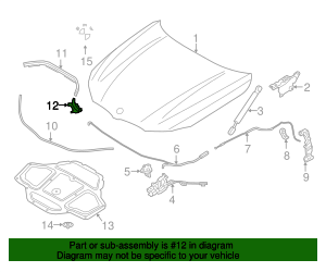 51767349602 - 2017-2025 BMW Side Seal (51-76-7-349-602) | BMW of South ...