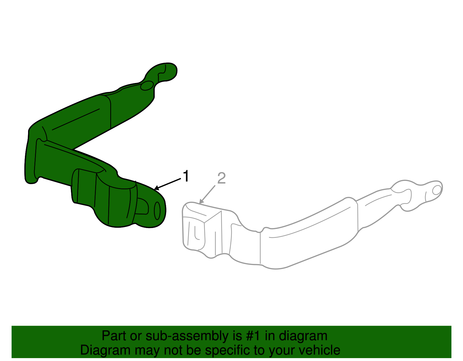 1998-2003 GM Seat Belt Assembly 12470306 | Capital Chevy Parts