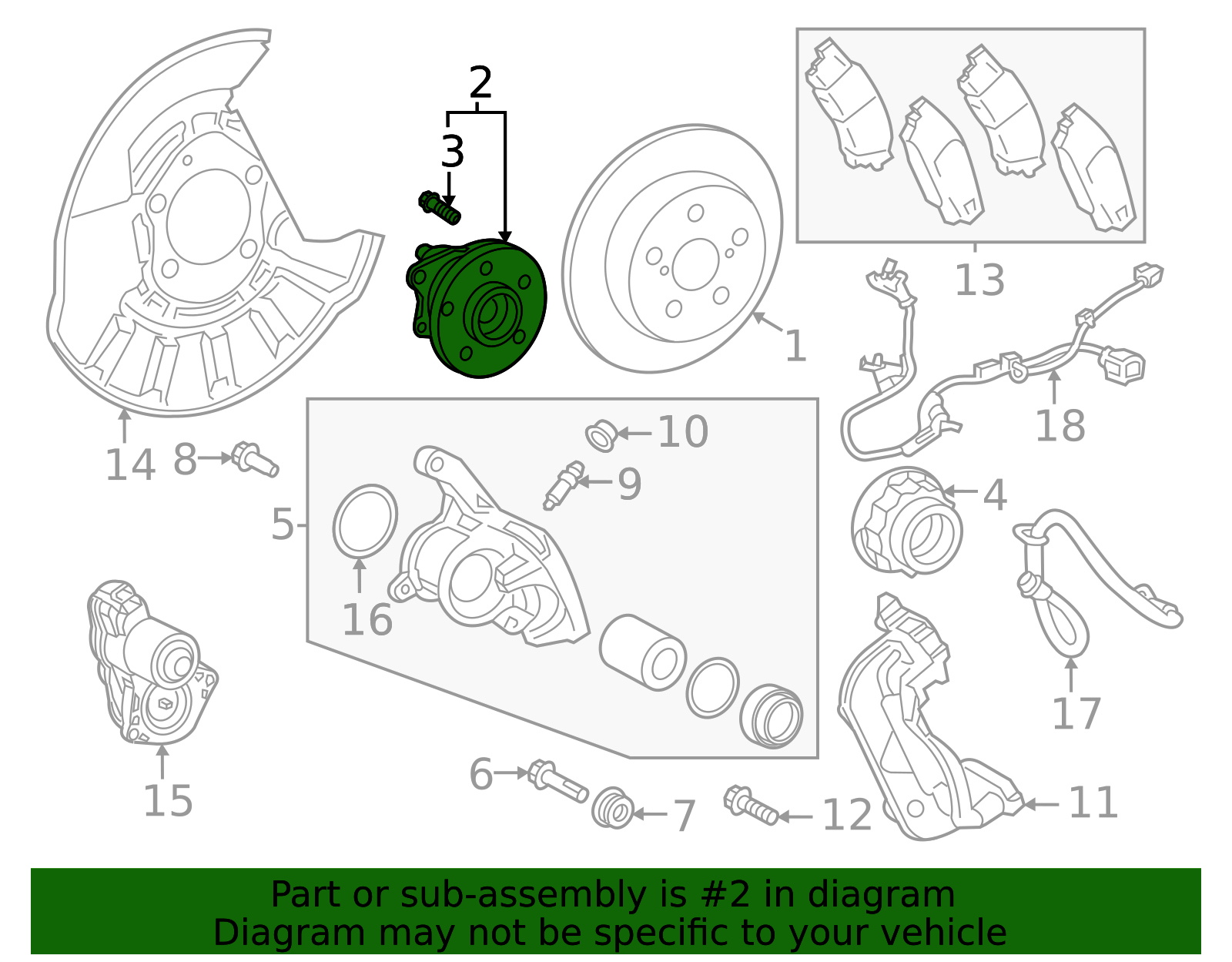 42450-42060 - Hub & Bearing For 2019-2025 Lexus | Lexus OE Parts
