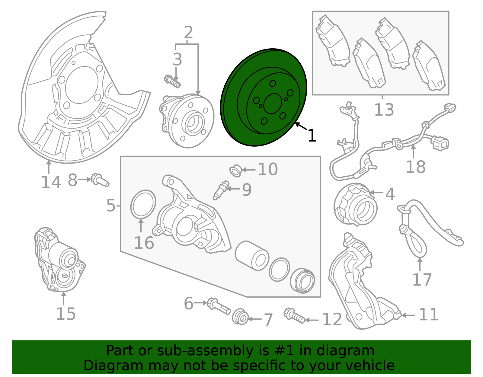 42431-78010 - Rotor - 2015-2020 Lexus | My L Parts
