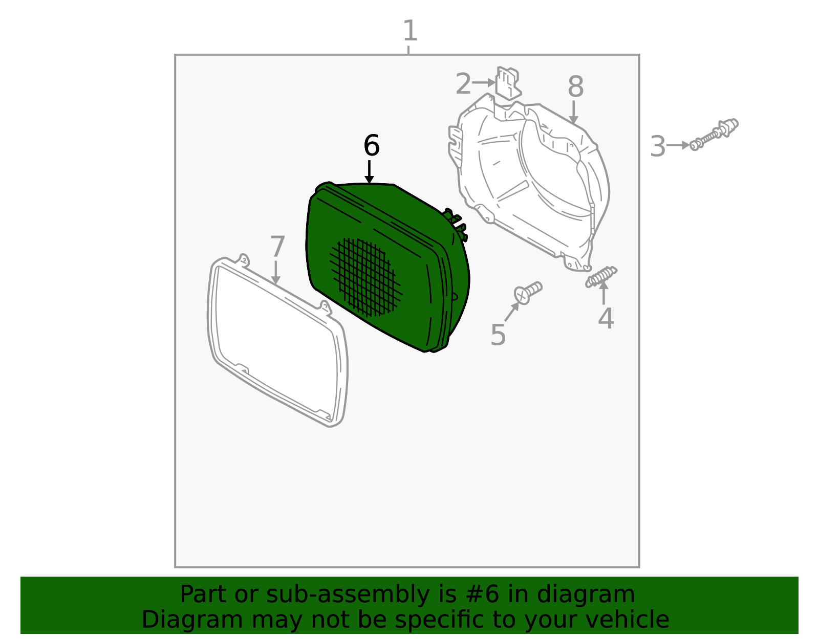 00234-60H54 - Headlight Left, Right Longo Toyota Parts