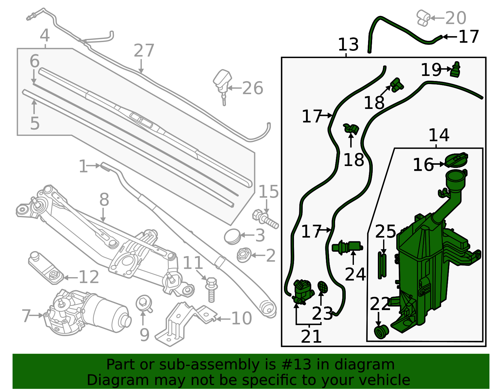 98610-AT100 - Reservoir Assembly 2023-2025 Kia | Kia.Parts Store