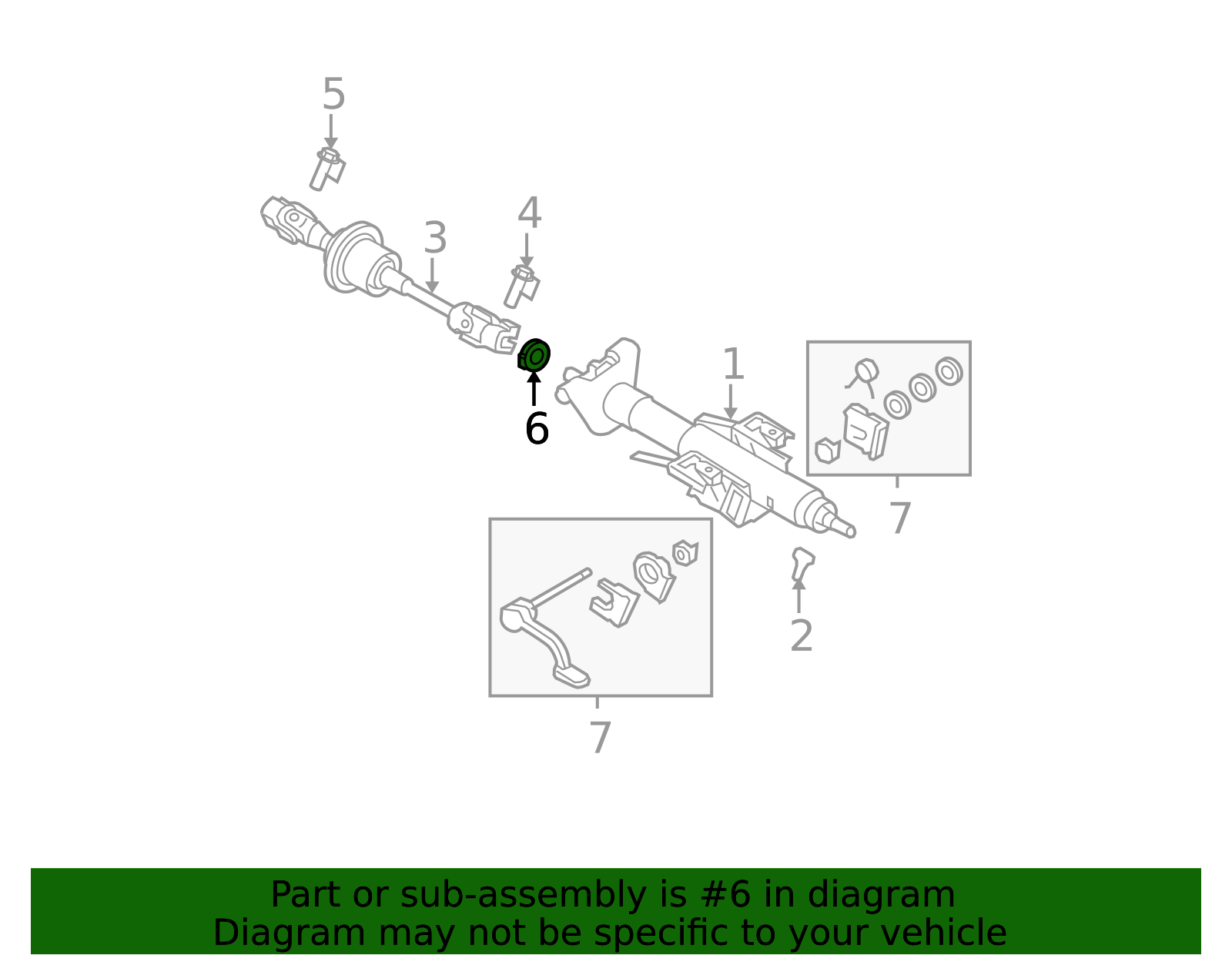 2006-2012 GM Steering Wheel Position Sensor 15260309 GM | GMPartsDirect.com
