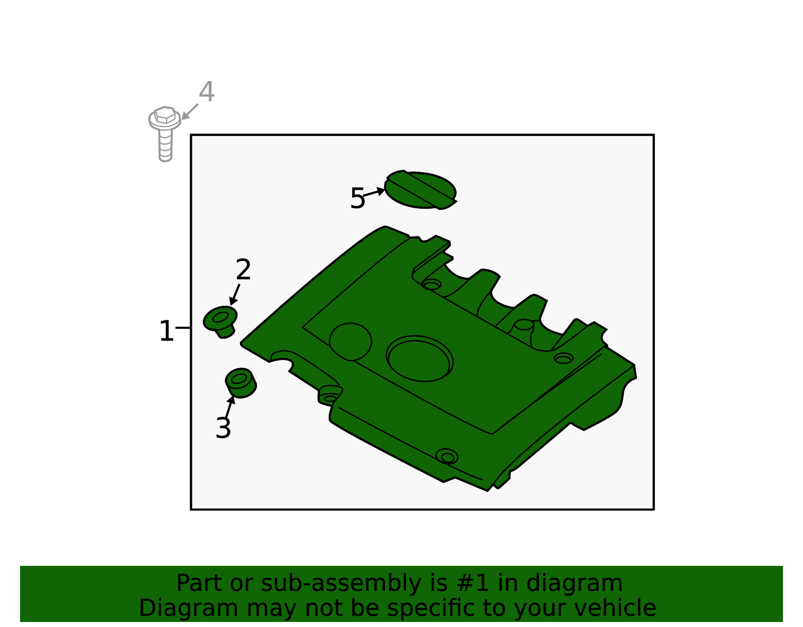 14041-9N00B - Engine Cover Official Nissan Parts Store