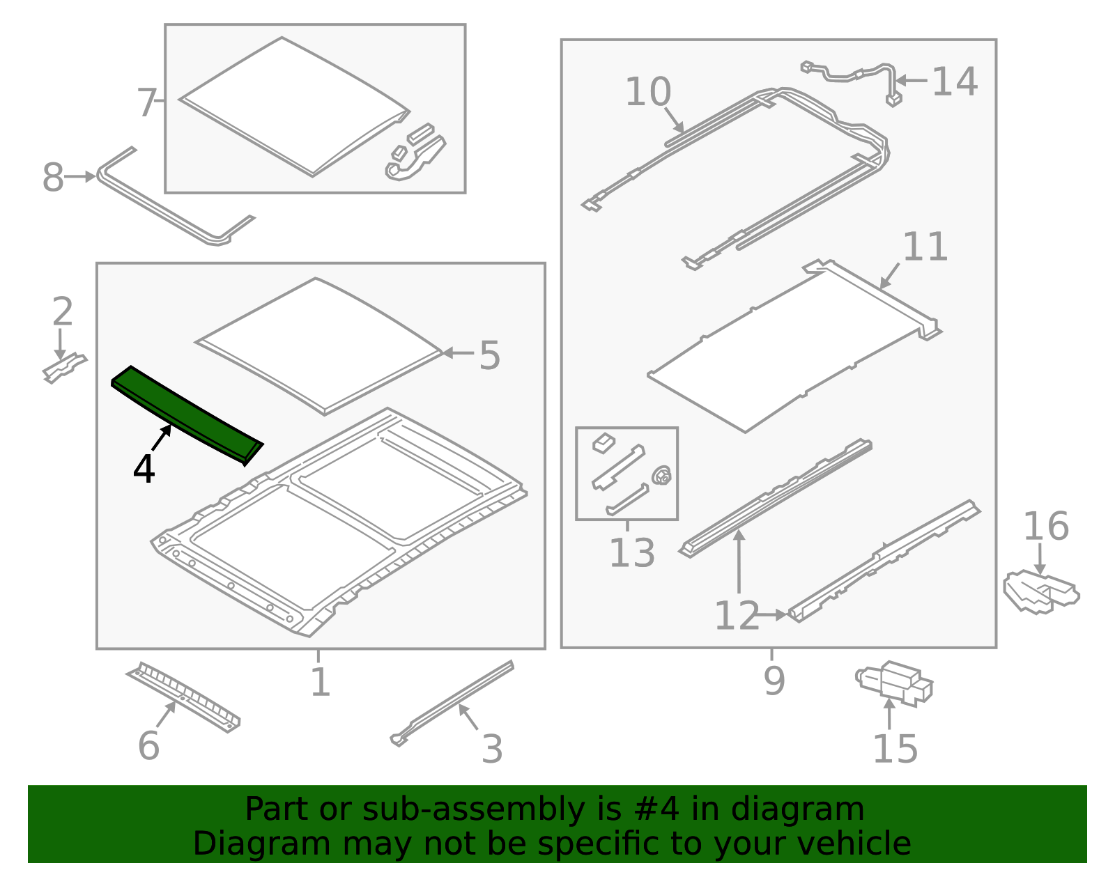 81610-2P500 - Front Glass 2014-2015 Kia Sorento | Kia.Parts Store