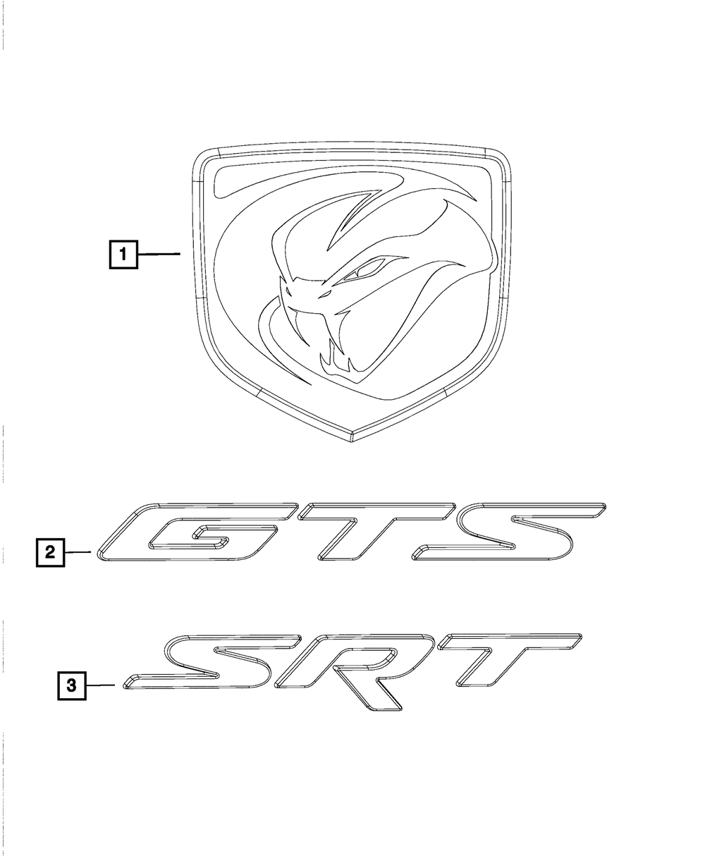 2013-2015 SRT Viper Dodge Charger Challenger Viper 300 Srt Srt8 Chrome ...