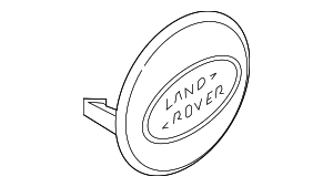 Genuine Center Cap for 1998-2023 Land Rover | Land Rover Part# LR094546 ...