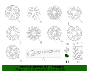 2005-2025 Land Rover Wheel Nut LR173842 | OEM Parts Online