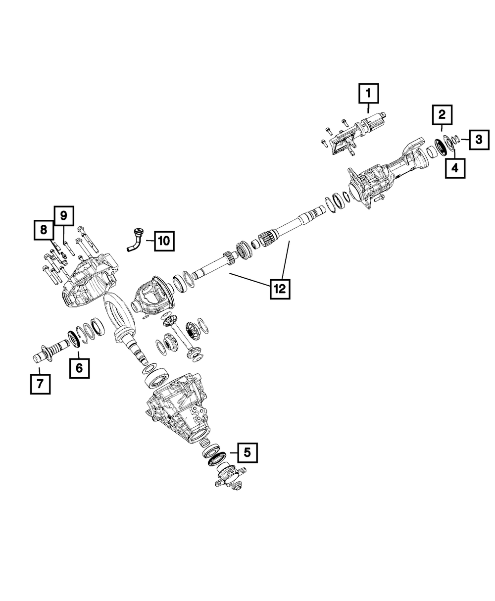 2012-2021 Ram Axle Shaft Snap Ring 68146592AA | Mopar eStore