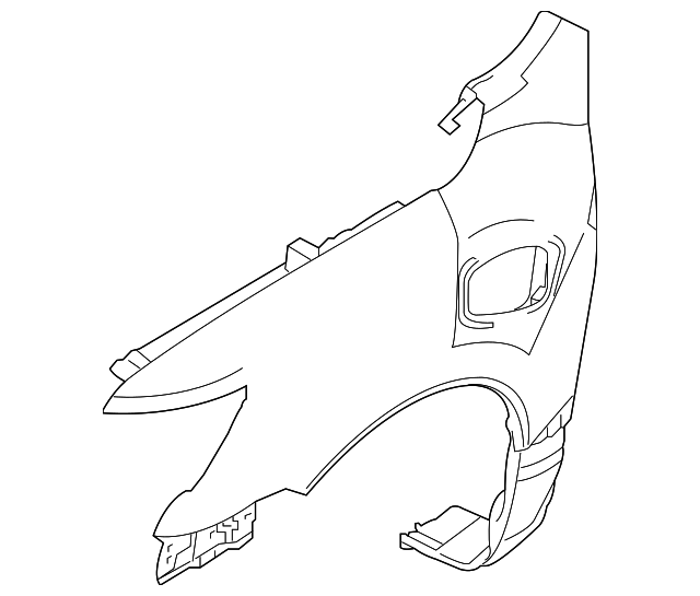 2019-2021 Nissan TITAN Fender 63100-9FT2B | Nissan Parts OEM