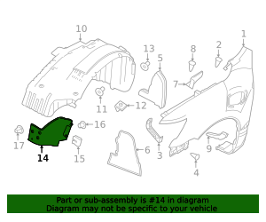 63844-9FV1A - Protector 2020-2024 Nissan TITAN | Official Nissan Parts ...