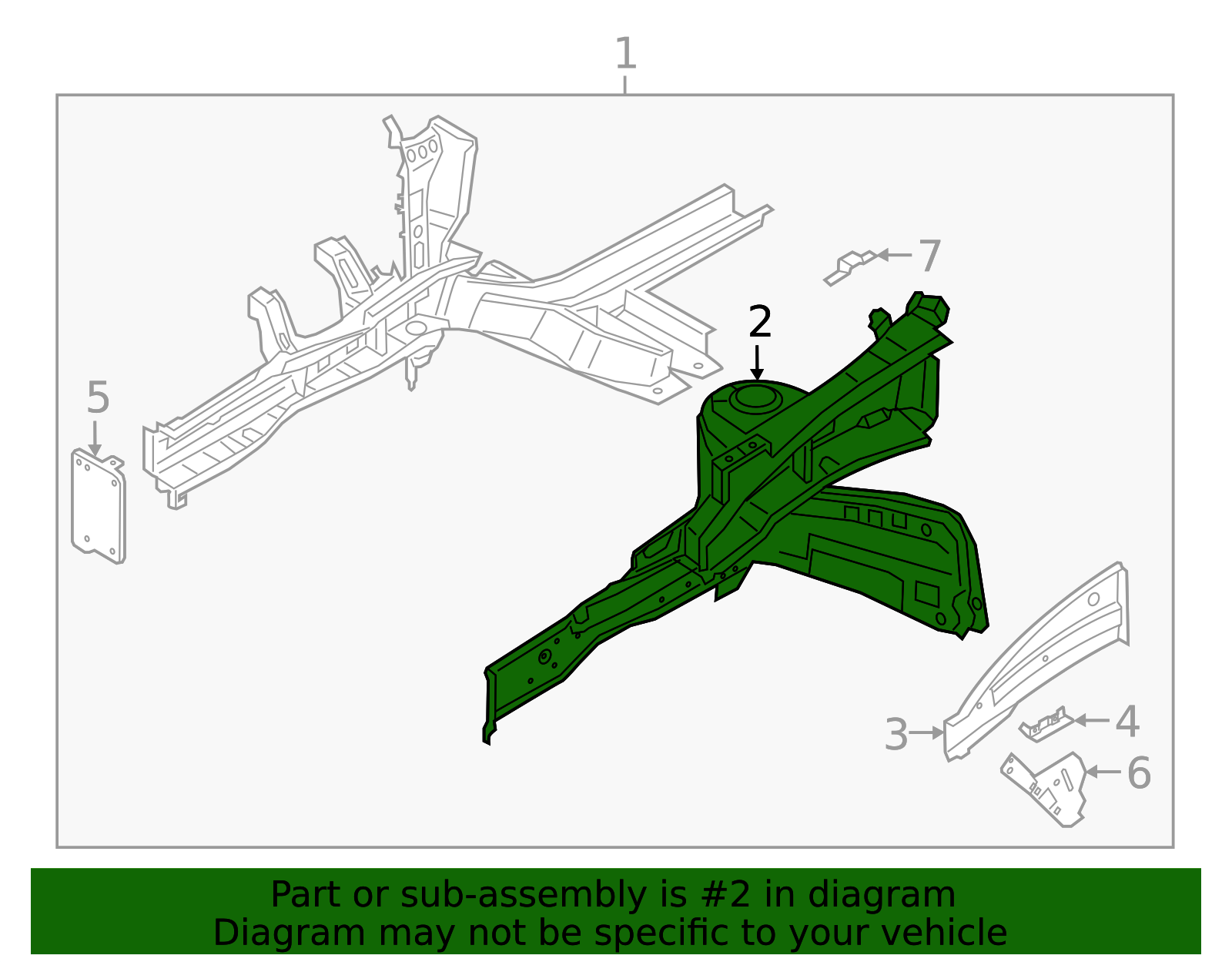 2020-2025 Kia Soul | Apron Panel | 64502-K0000 | Kia Auto Parts