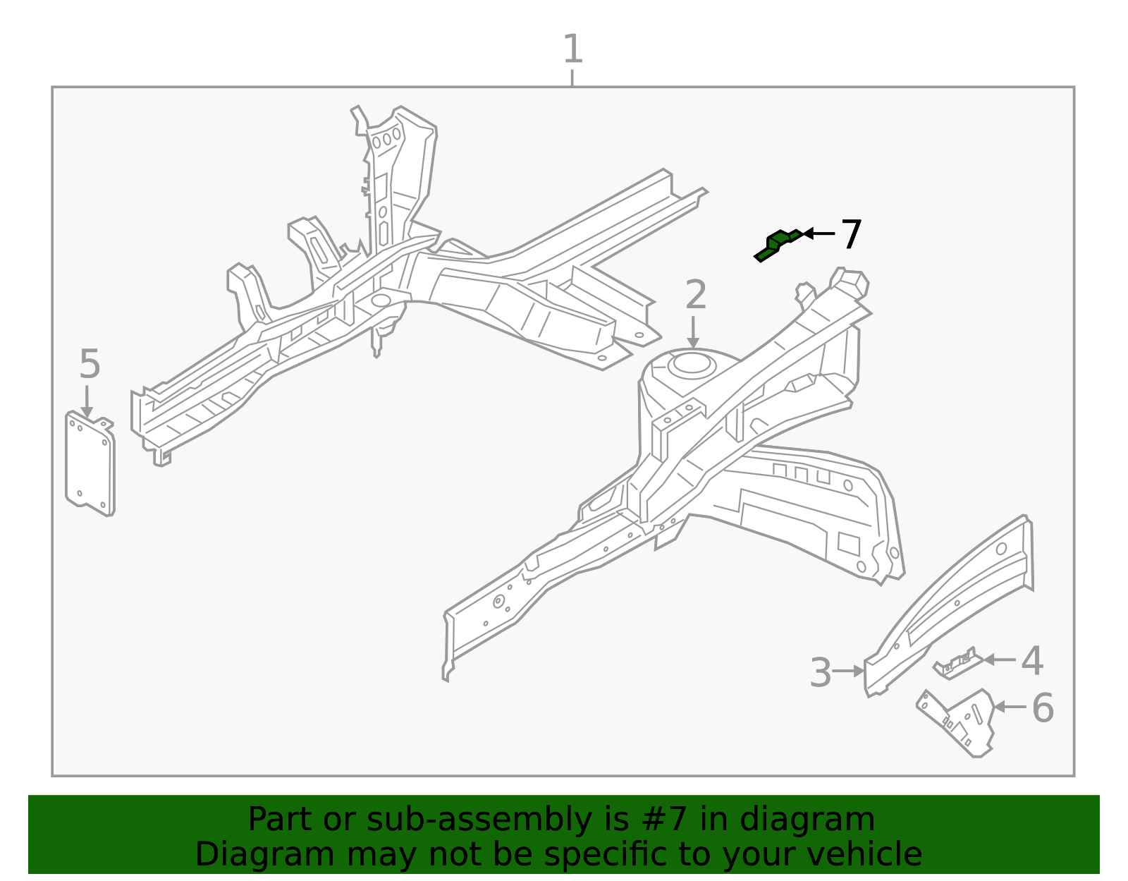 64827-K0000 - Rear Mount Bracket 2020-2025 Kia Soul | Kia.Parts Store