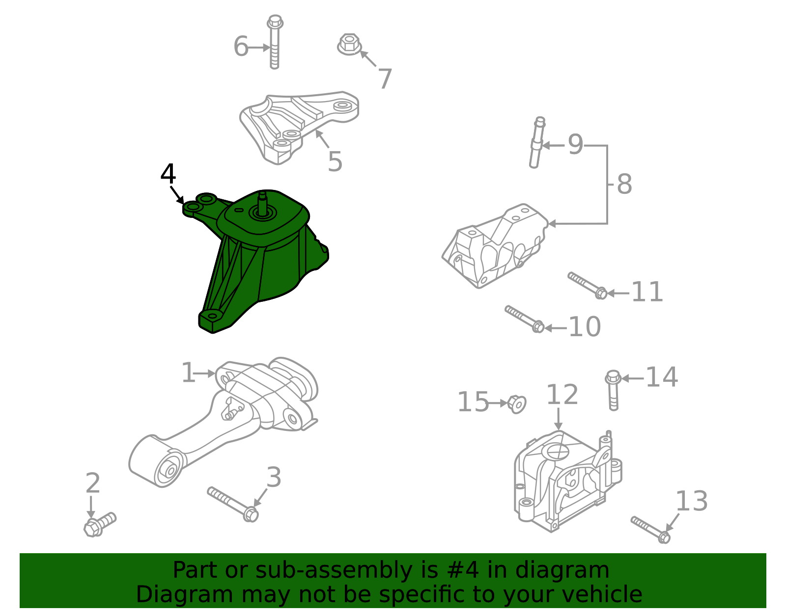 Engine Mount 21810-L1150 | OEM Parts Online
